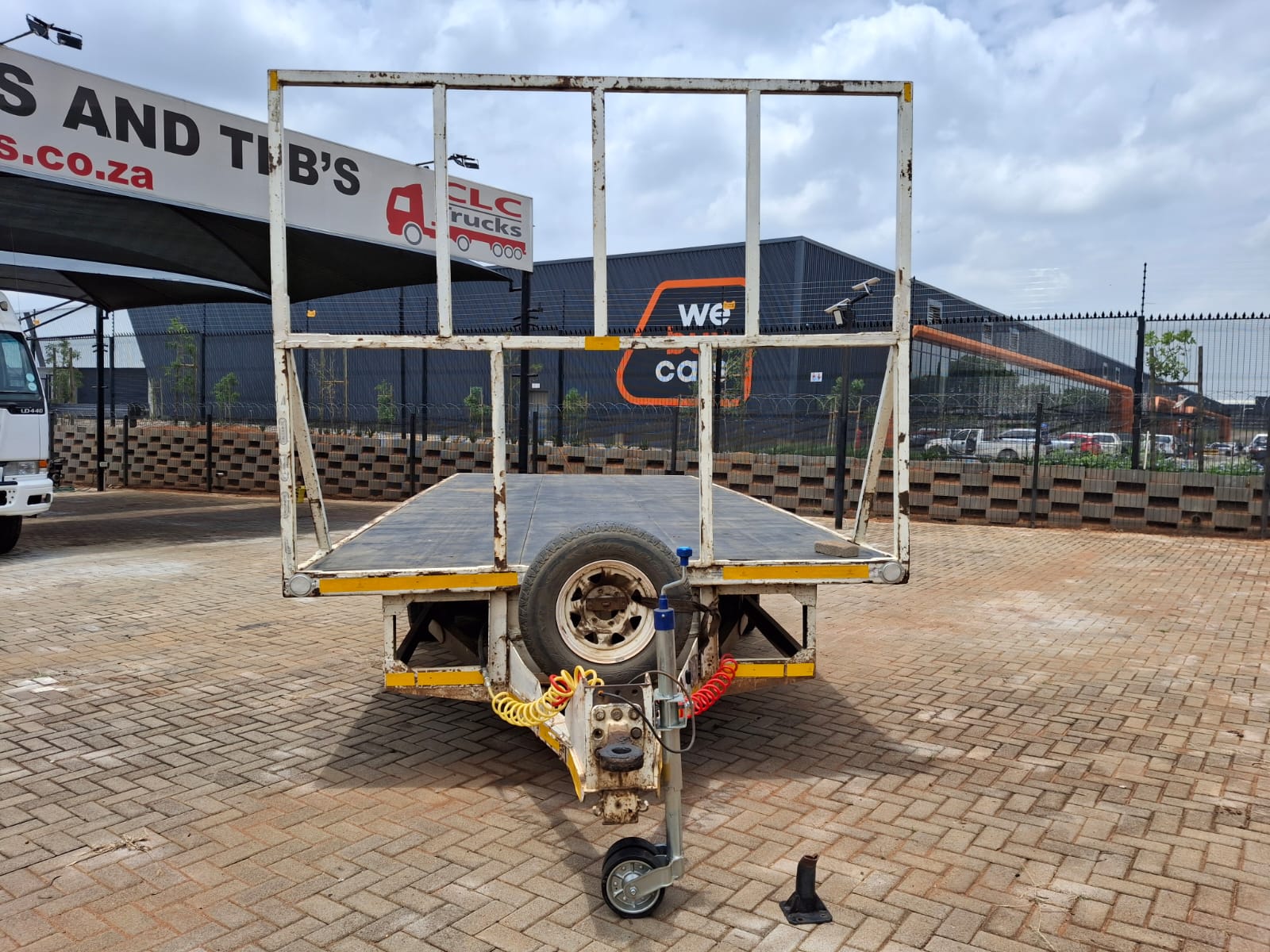 1988 Nutti 6.4 Meter Double Axle Flatdeck Trailer | CLC Trucks